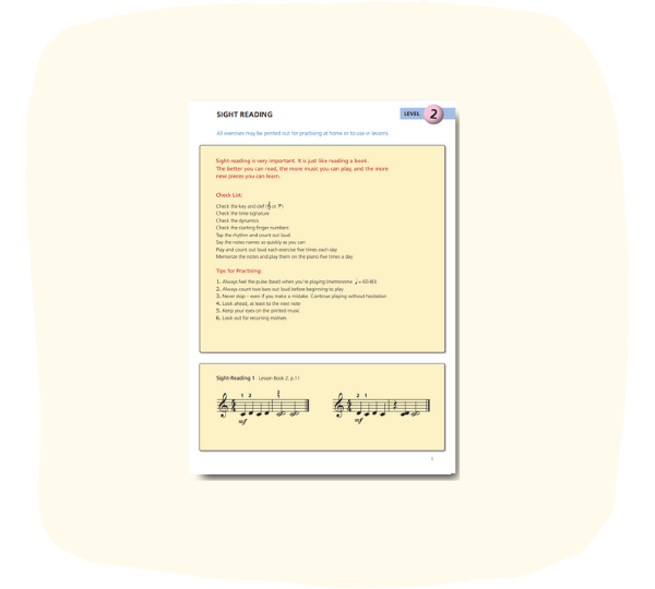 Piano Junior - Downloads