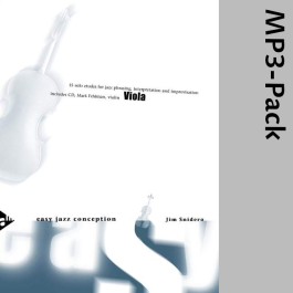 Easy Jazz Conception Viola - MP3-Pack