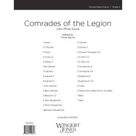 Comrades Of The Legion - Full Score