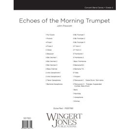 Echoes of the Morning Trumpet - Full Score