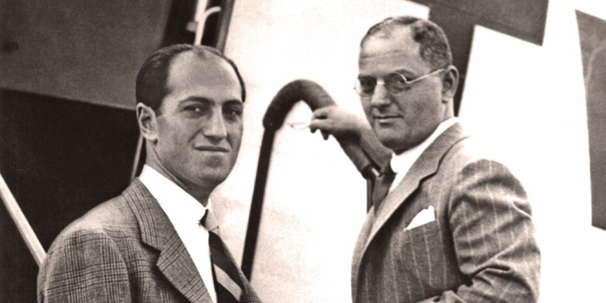 first night of a piece by George Gershwin