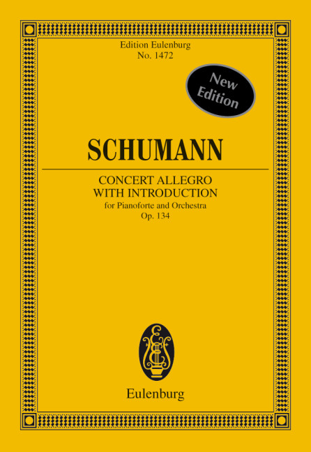 Schumann, Robert : Concert Allegro with Introduction D minor, for ...