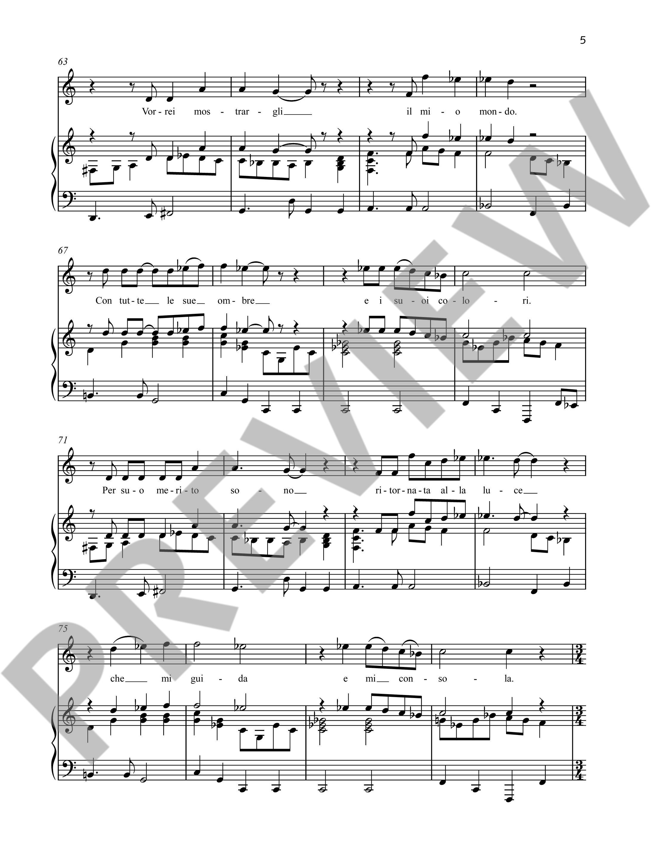 Gabrieli, Tommaso : Damian, - soprano (tenor) and piano - Schott ...