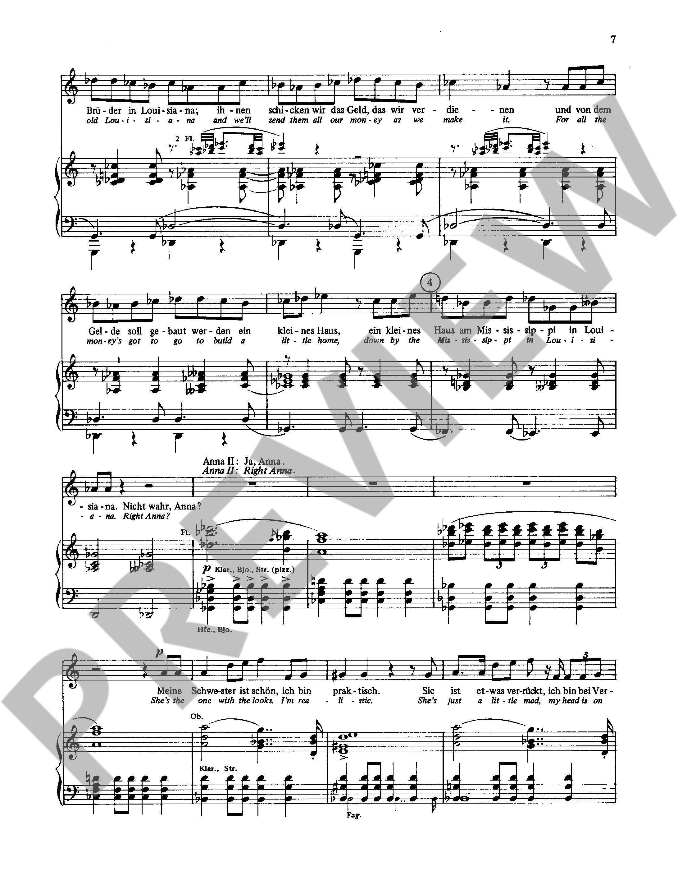 Weill, Kurt : The Seven Deadly Sins, Ballet Chanté - soprano and ...