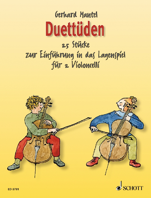 Mantel, Gerhard : Duetudes, 25 Introductory Pieces to Playing in ...